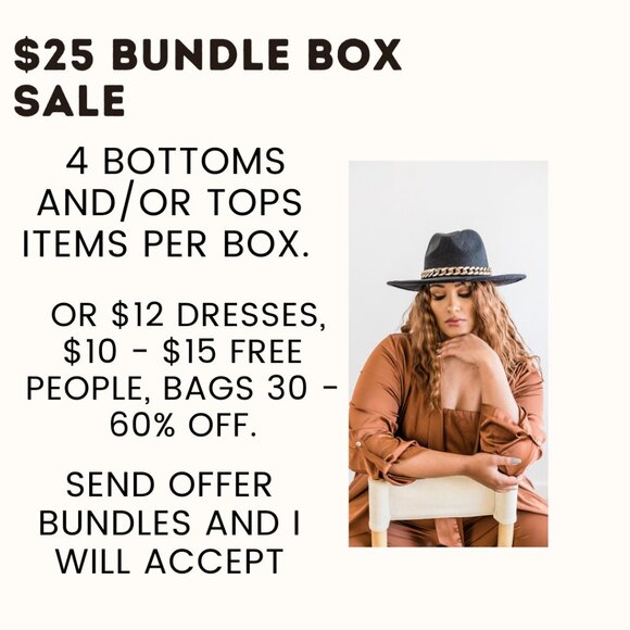 VARIOUS BRANDS | Other | 25 Bundle Boxes 4 Bottoms Andor Tops Items Per ...